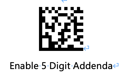 How to activate UPC/EAN with addtional 5 digits codes – TEEMI Barcode ...