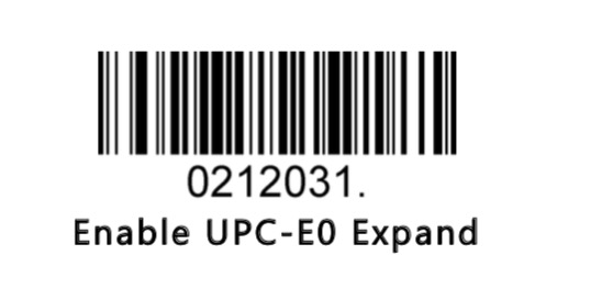 How to Convert UPC-E to UPC-A of our TEEMI 2D scanners – TEEMI Barcode ...